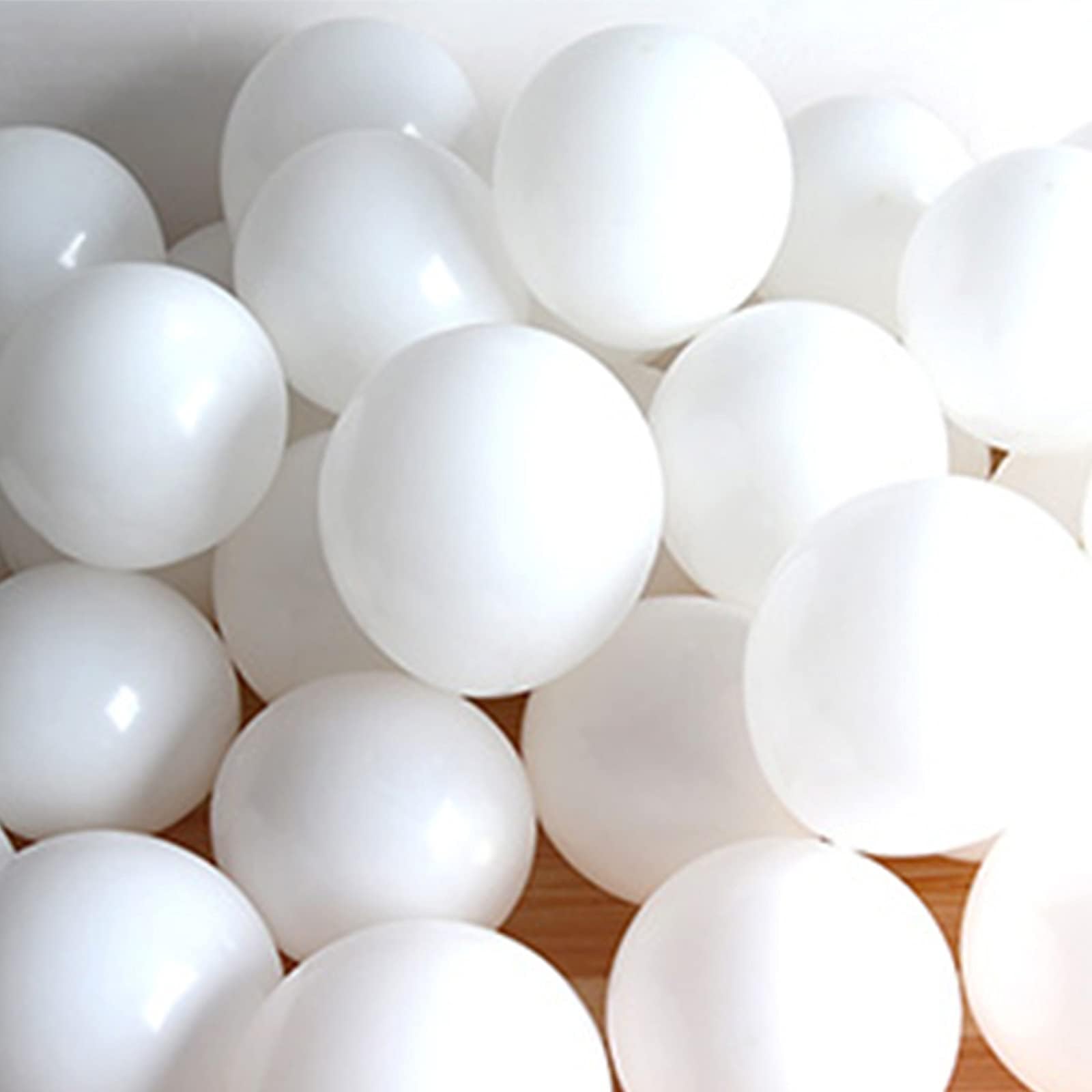 Amazon.com: 5 Inch White Balloons Small Latex Mini Party Balloons,Pack ...