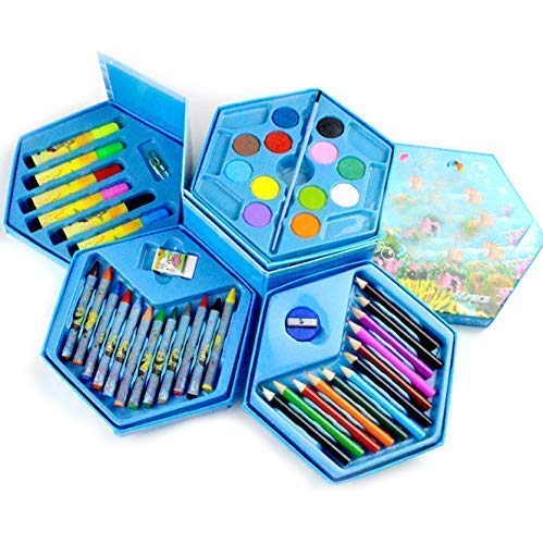 MaxxIc Laboratories 46 Pcs Drawing Set for Kids | Art Set with Color ...
