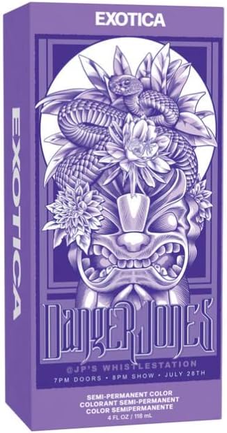 Amazon.com : Danger Jones Semi-Permanent Hair Color (Exotica - Light ...