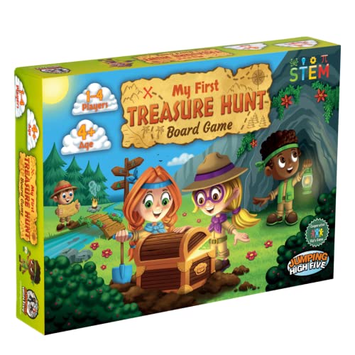 Jumping High Five My First Treasure Hunt Board Game! Cooperative Island ...