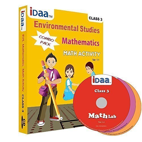 Idaa Class 3-Combo (Mathematics, Environmental Studies & Maths Activity ...