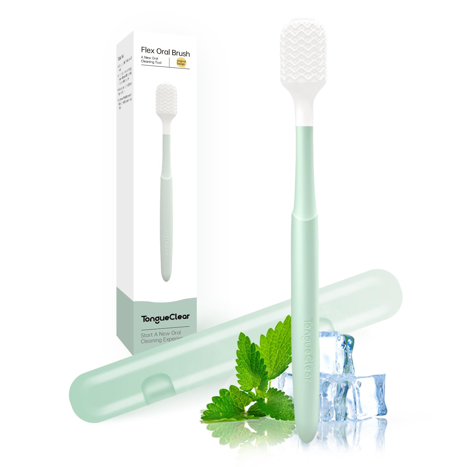 Amazon.com: Tongueclear Oral Mucosal Cleaner | Silicon Oral Cleaner ...
