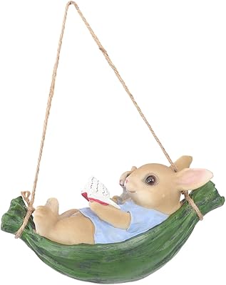 Amazon.com: Cmrweio Frog Statues for Garden Outdoors Hanging Sleeping ...