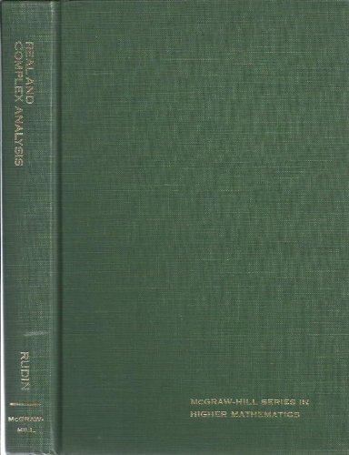 Real and Complex Analysis. Second Edition: Walter Rudin: Amazon.com: Books