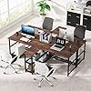 Amazon.com: Tribesigns 90.5 inch Computer Desk, Extra Long Two Person ...