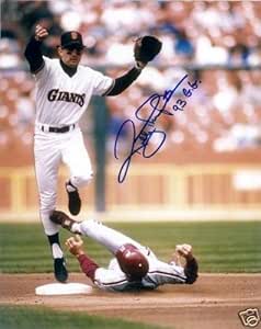 Robby Thompson Autographed Photo - 93 GOLD GLOVE 8x10 - Autographed MLB ...