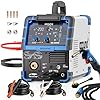 AZZUNO 8 in 1 200A MIG Welder & .035" 2LBS 2-Pack Flux Core Mig Welding ...