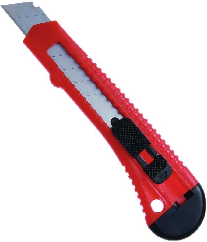 Lot de 10 Cutter couteau à lame sécable 18 mm | Cutter Convient ...