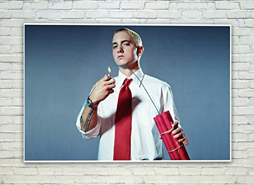 Posterskart Eminem Rap God Music Poster for Room 300 GSM Matte Finish ...