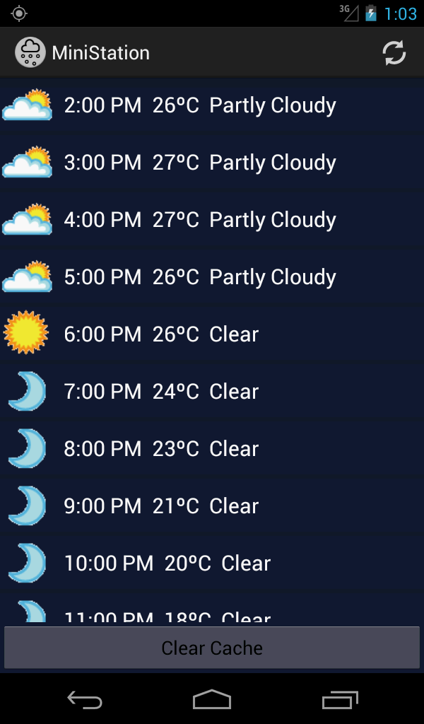 Weather Cast - App on Amazon Appstore