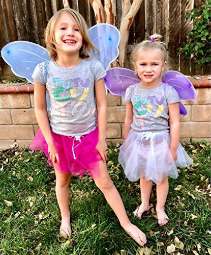 Snapklik.com : Fedio Girls Fairy Wings 5 Pack Princess Butterfly ...