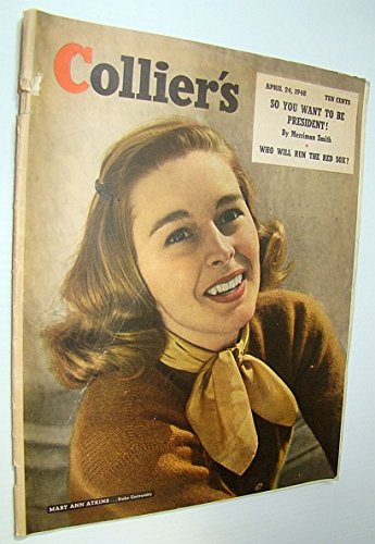 Collier's Magazine, April 24, 1948 - Mary Ann Atkins Cover Photo ...