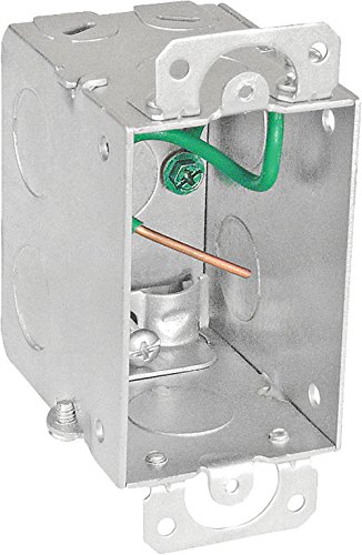 2-3/4 Inch Deep Switch Box With Clamps For Nonmetallic Sheathed Cable ...