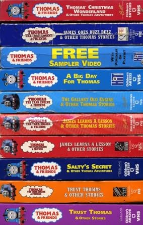 Amazon.com: thomas & friends set 10 vhs: Thomas the Tank Engine and ...