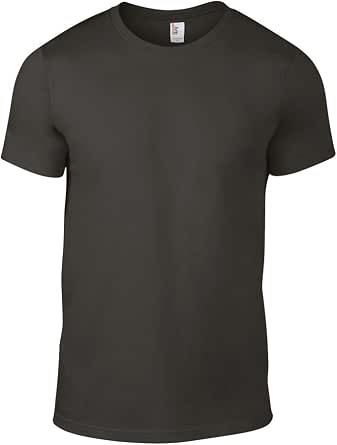 Anvil Anvil fashion tee Heather Dark Grey S | Amazon.com