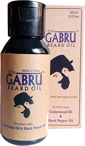 St. Bir Gabru Beard Oil - Cedarwood Oil & Black Pepper Oil, 60 ml ...