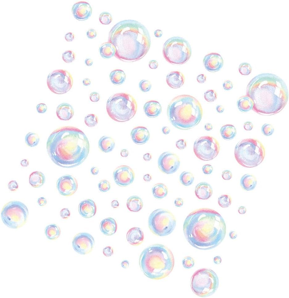 Amazon.com: Zerodeko Bubble Wall Decal Stickers: Decorative Bubbles ...