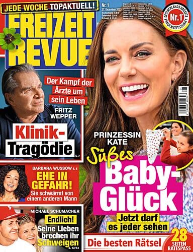 Freizeit Revue 1/2024 "Süßes Baby-Glück" : Freizeit Revue: Amazon.de ...