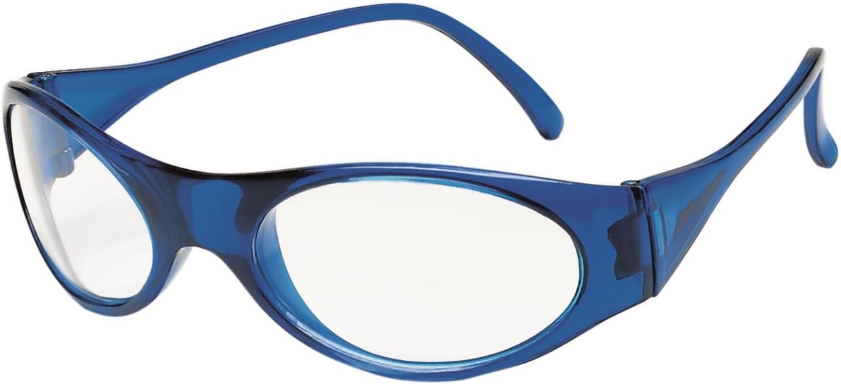 Amazon.com: MCR Safety FB120 Frostbite Safety Glasses with Frosted Blue ...