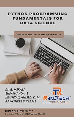 Buy Python Programming Fundamentals for Data Science Book Online at Low Prices in India | Python ...