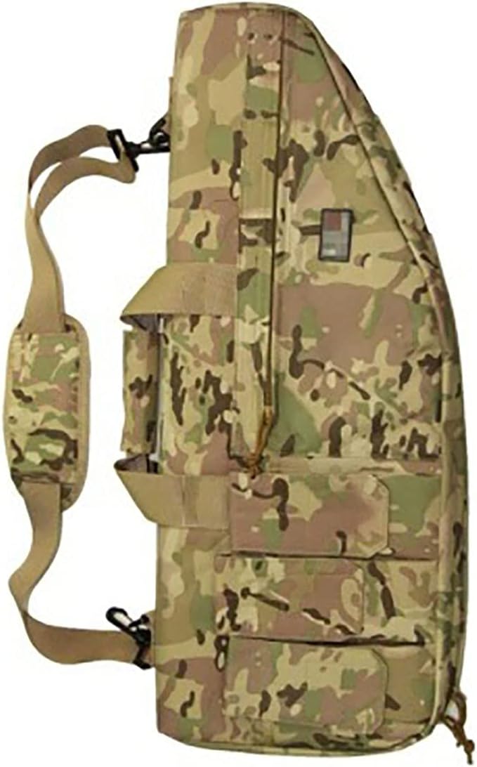 EBSBAG Rifle Pouch 70cm Long Pistol Gun Bag Nylon Fabric Double Long ...