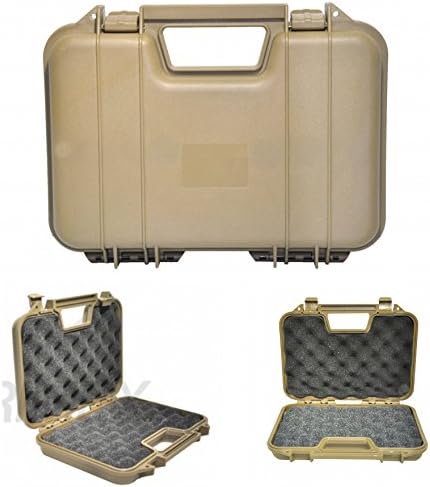 HTUK® Airsoft Pistol Case Safe And Secure Airsoft Hard Carrying Case ...