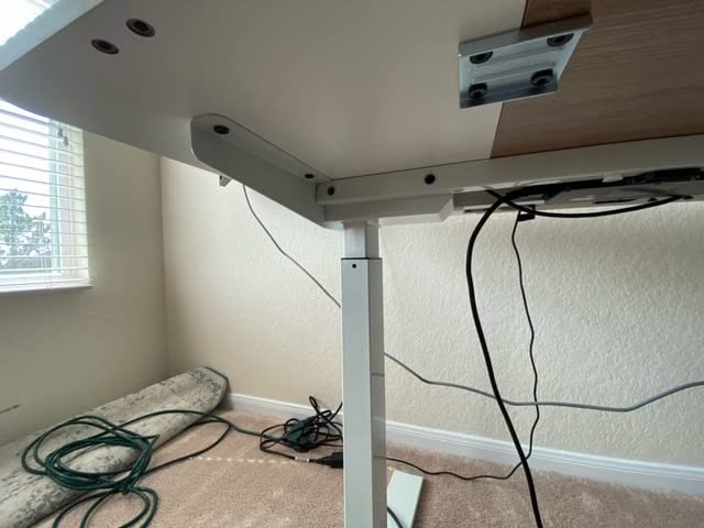 $32/mo - Finance BUNOEM L-Shaped 59" Height Adjustable Electric ...