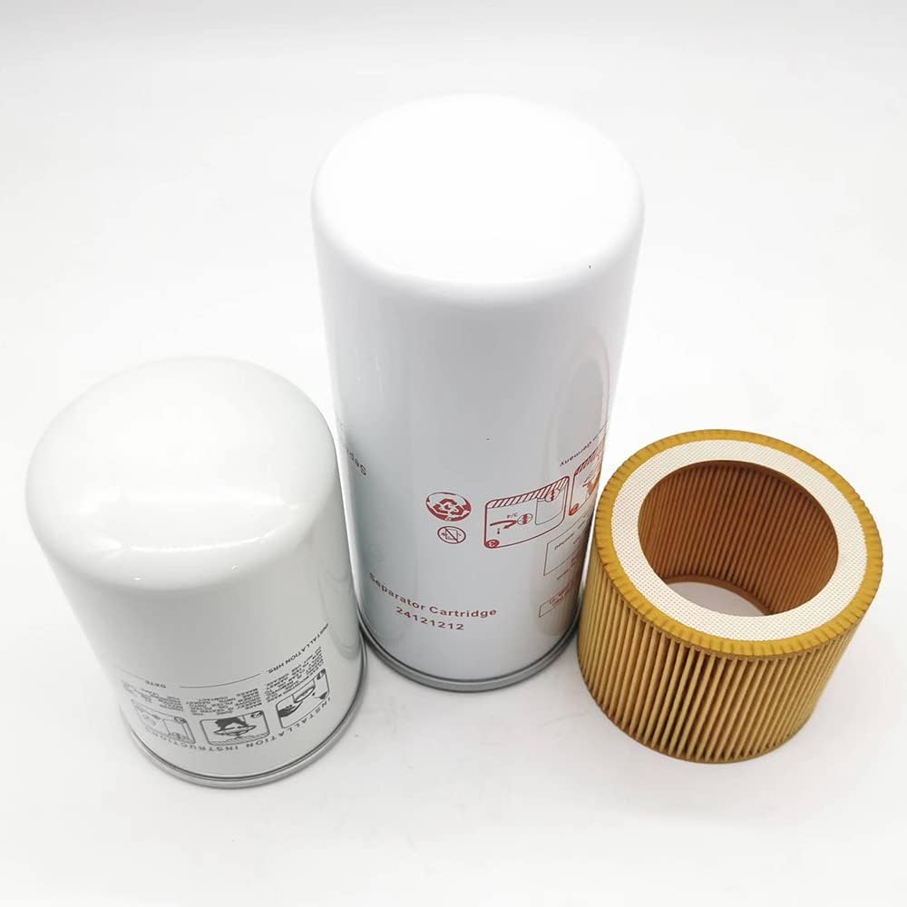 Amazon.com: Filter Kit 24121212 39329602 88171913 For Ingersoll Rand ...