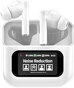 Amazon.com: Xmenha Wireless Active Noise Cancelling Touch Screen ...