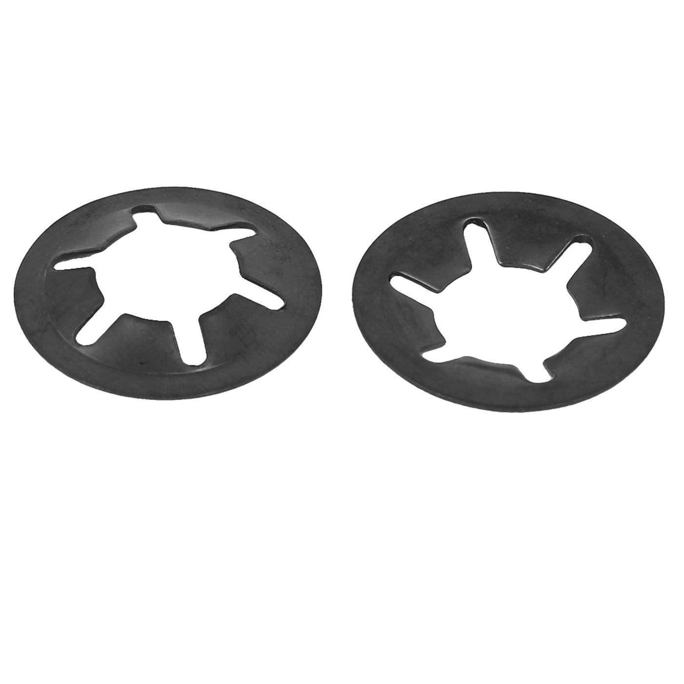 Insmartq 100 Pcs Starlock Washer Push On Fasteners Locking Washers ...