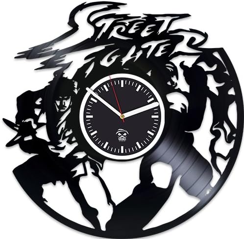 Amazon.com: Kovides Street Fighter Vinyl Wall Clock, Best Gift for Boy ...