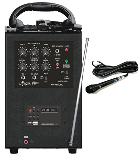 Mega Portable Public Address System (40Watts) (Mp-99U) Price: Buy Mega ...