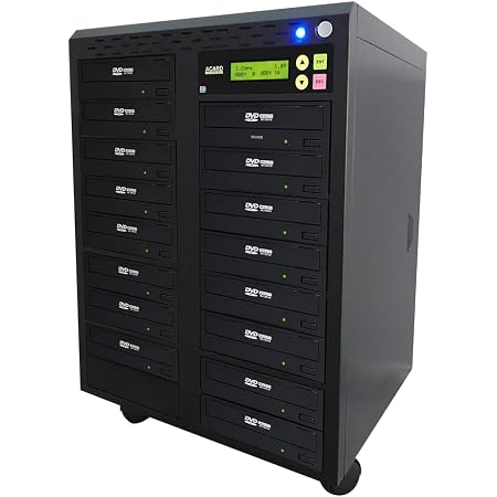 Amazon.com: ACARD TECHNOLOGY 1 to 5 24X Burner CD DVD Duplicator ...