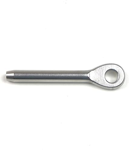 Amazon.com: 10pc Set - Stainless Steel Marine Eye End for 1/8" Diameter ...