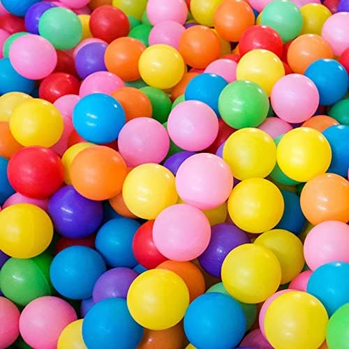 Party with Emma Soft Plastic Ball Pit Balls Vibrant Colors Crush Proof ...