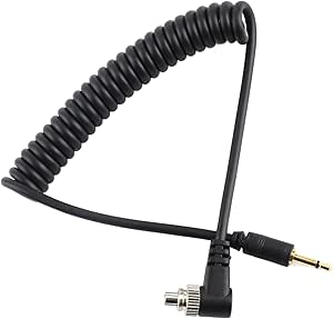 Amazon.com: Screw Lock Cable, 2.5mm to Male Flash Flash Sync Cable Cord Sync Flash PC Sync Cable ...