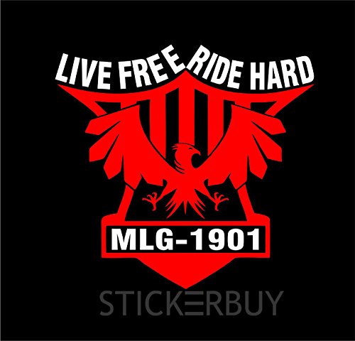 stickerbuy Eagle Badge MLG Customized Bike Sticker - Latest Sides Tank ...