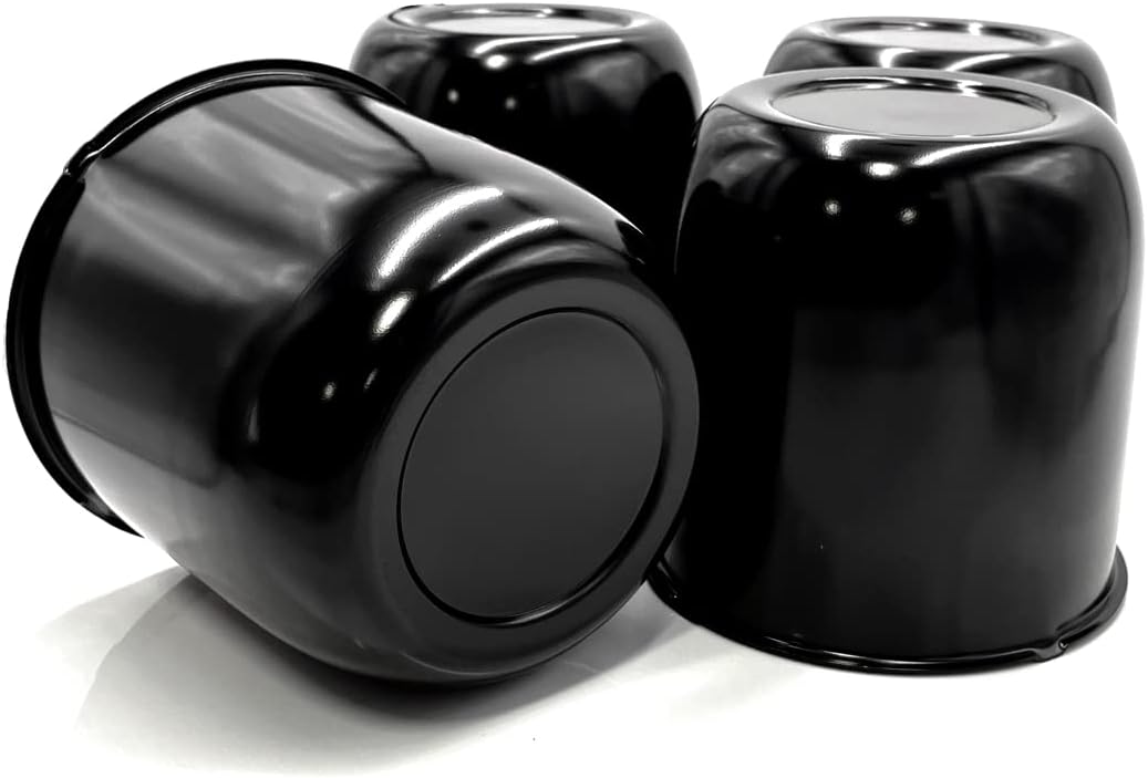 Amazon.com: Rough Country Black Center Cap for Steel Wheels, 4.25" Bore ...