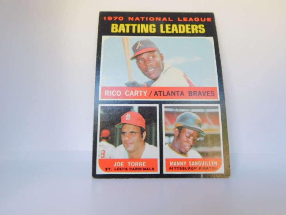 Amazon.com: 1971 Topps Baseball Series 1 #62 Rico Carty/Joe Torre/Manny ...