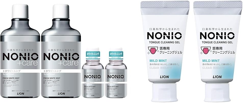 Amazon | 【セット買い】【Amazon.co.jp限定】 NONIO(ノニオ) プラス ホワイトニング [医薬部外品] デンタルリンス フレッシュホワイトミント 液体歯磨き 口臭原因菌 ...