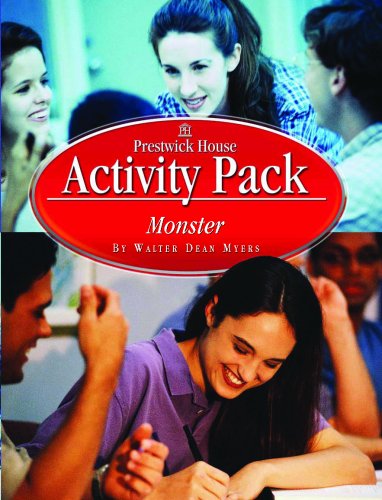 Monster - Activity Pack: Walter Dean Myers: 9781580497428: Amazon.com ...