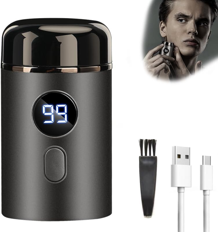 Electric Razor for Men,Travel Men's Shaver,Pocket Size,Mini Portable ...