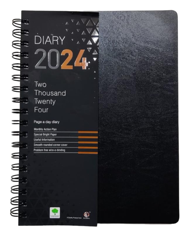 SUMO PRIME Premium WIRO '2024' New Year Diary (A5 Size - 20.5 x 14.5 ...