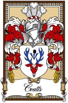 Amazon.com: Coutts Family Crest Coat of Arms Mouse Pad : Office Products