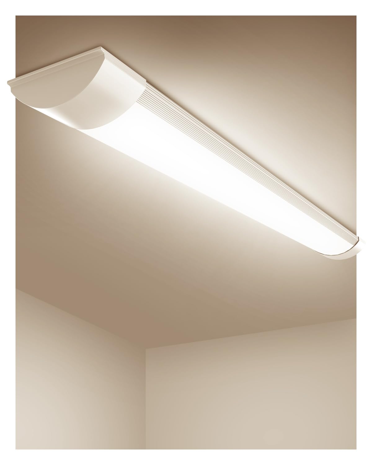 Sararoom 3FT 30W LED Batten Light - 4500K Neutral White LED Tube Light ...