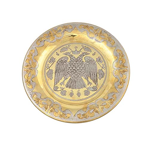 Amazon.com: Byzantine Eagle Christian Prosphora Disc Plate, Handmade ...
