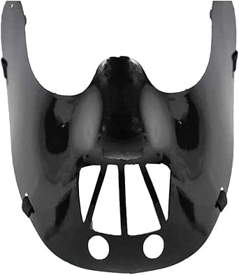 Amazon.com: Cannibal Hannibal Plastic Restraint Costume Muzzle Mask w ...