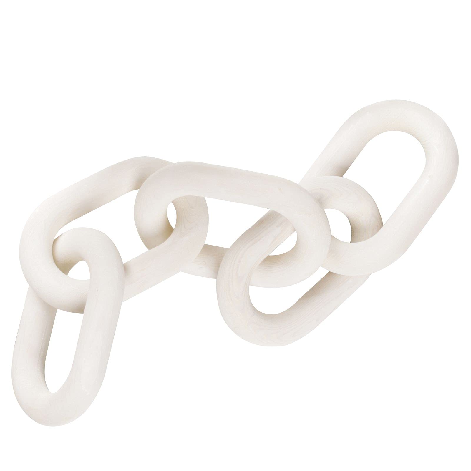 Buy Wood Chain Link Decor – Handmade 5-Link Wooden Decorative Chain ...