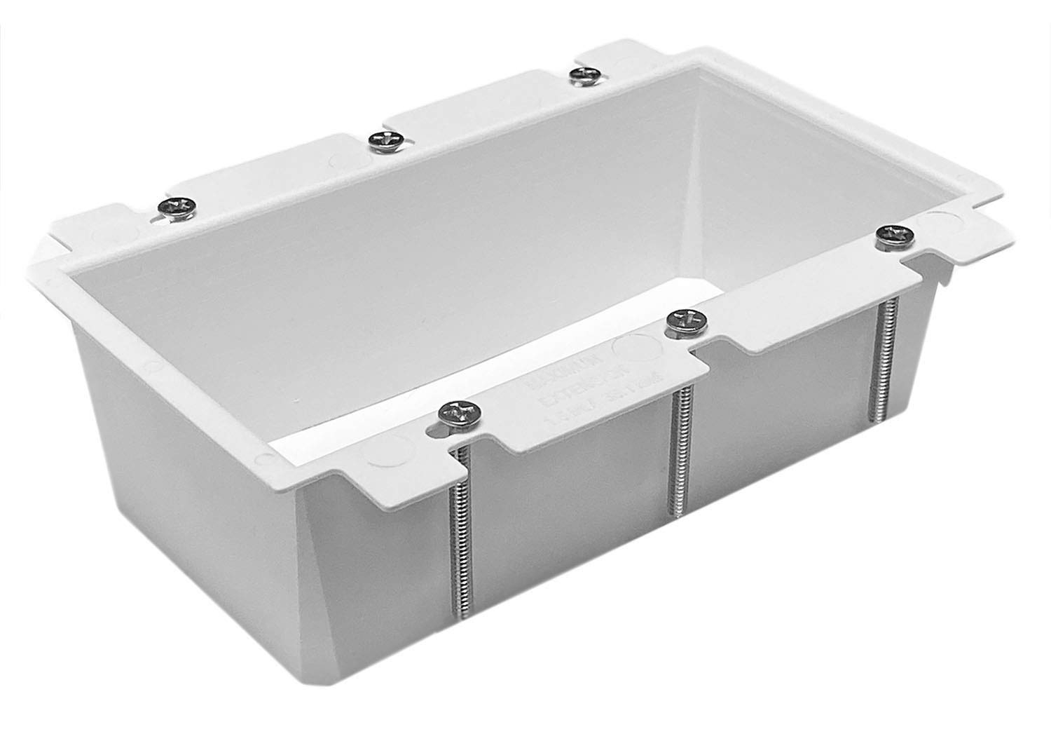 Three Gang Extension Box Switch & Outlet Deep Electrical Box Ring