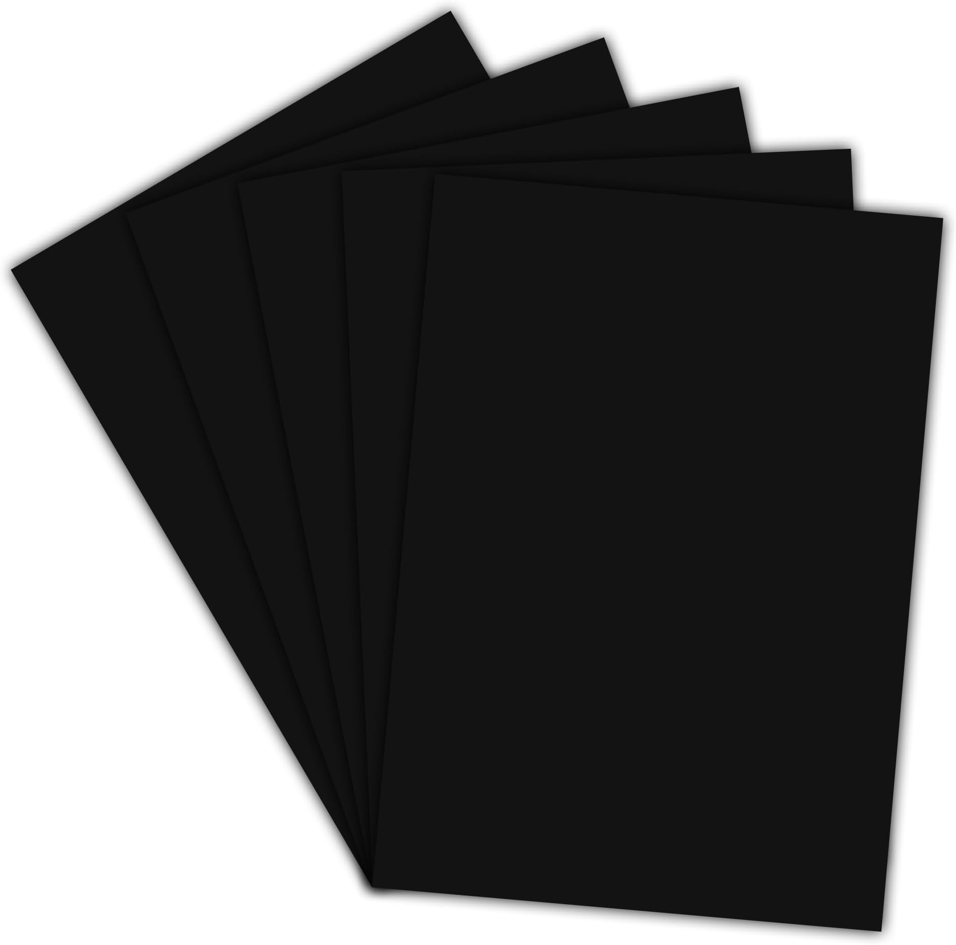 Lakeer A4 Color Paper 20 Sheets (Black) Premium Colour 180 GSM Pack for ...